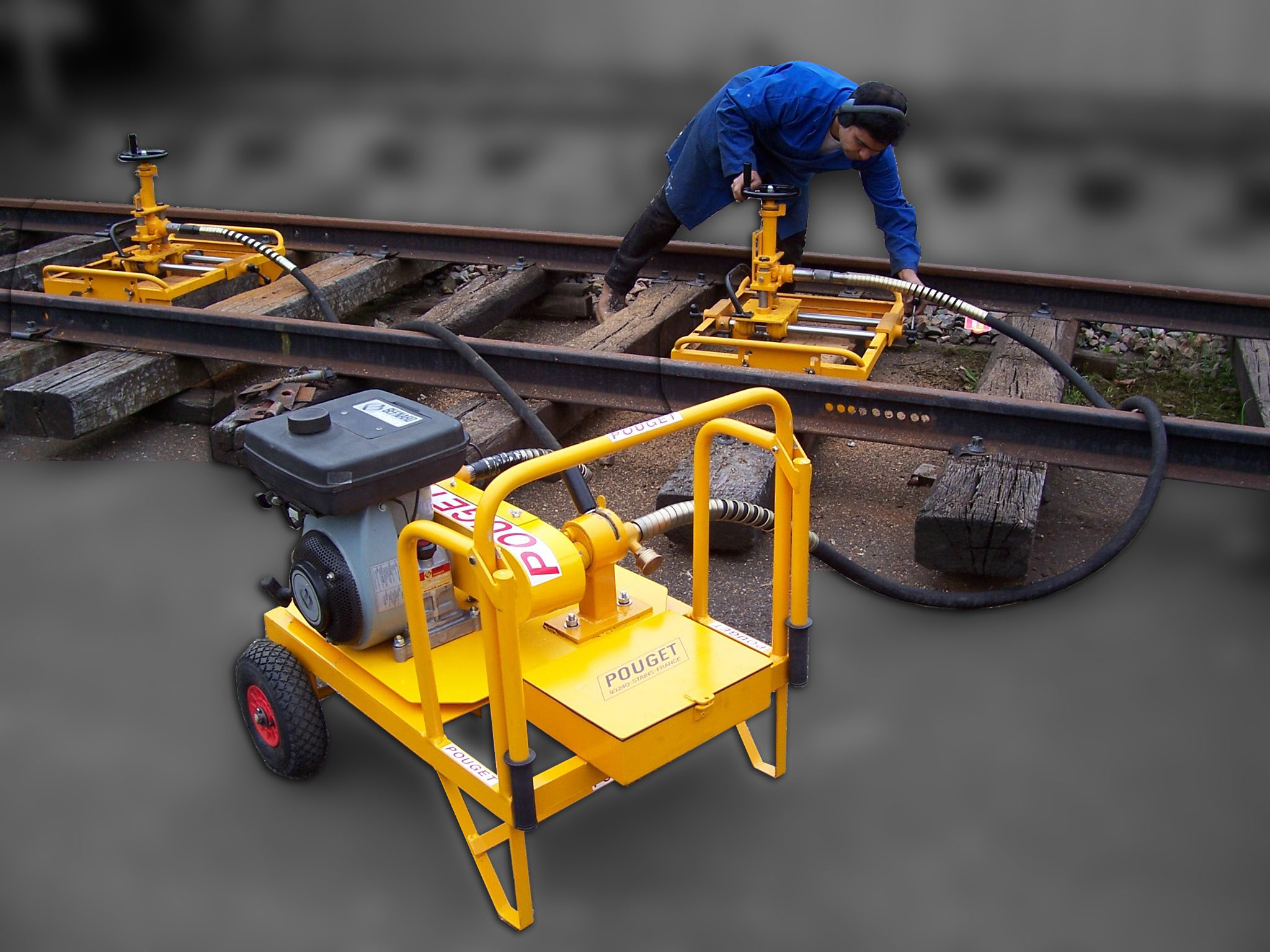 Machines for Track Works | Product Categories | Pouget Rail